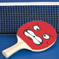 Aggressive Scary Intense Ping Pong Paddle | Zazzle