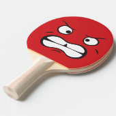 Aggressive Scary Intense Ping Pong Paddle | Zazzle