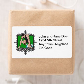 Aggressive Track and Field Label | Zazzle
