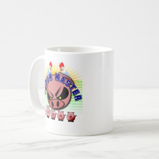 Agile Scrum Master Mug with Chickens & Pigs | Zazzle