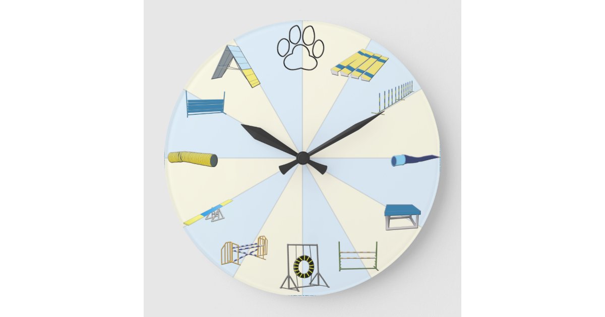 Agility Clock | Zazzle