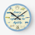 Agility Every Time Clock | Zazzle