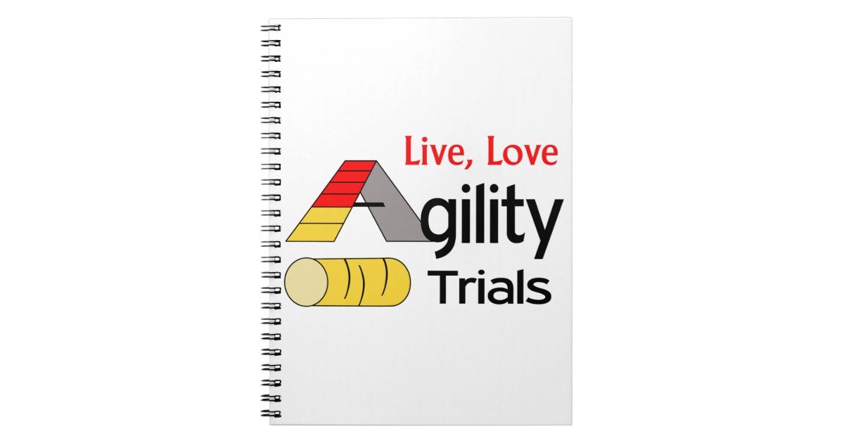 Agility Trials Notebook | Zazzle