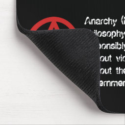Agorism & Anarchy defined Mouse Pad | Zazzle