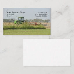 Agriculture Business Card | Zazzle