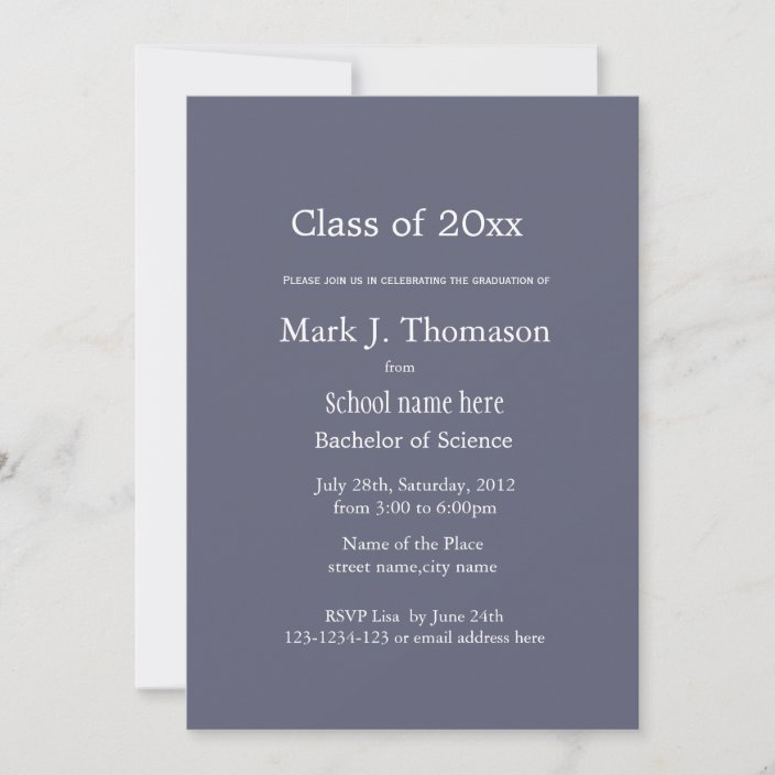 Agriculture college/university graduation invitation | Zazzle.com