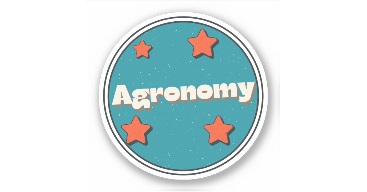 Agronomy Sticker | Zazzle