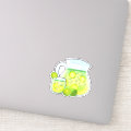 Agua De Limon Y Pepino Sticker | Zazzle