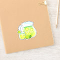 Agua De Limon Y Pepino Sticker | Zazzle