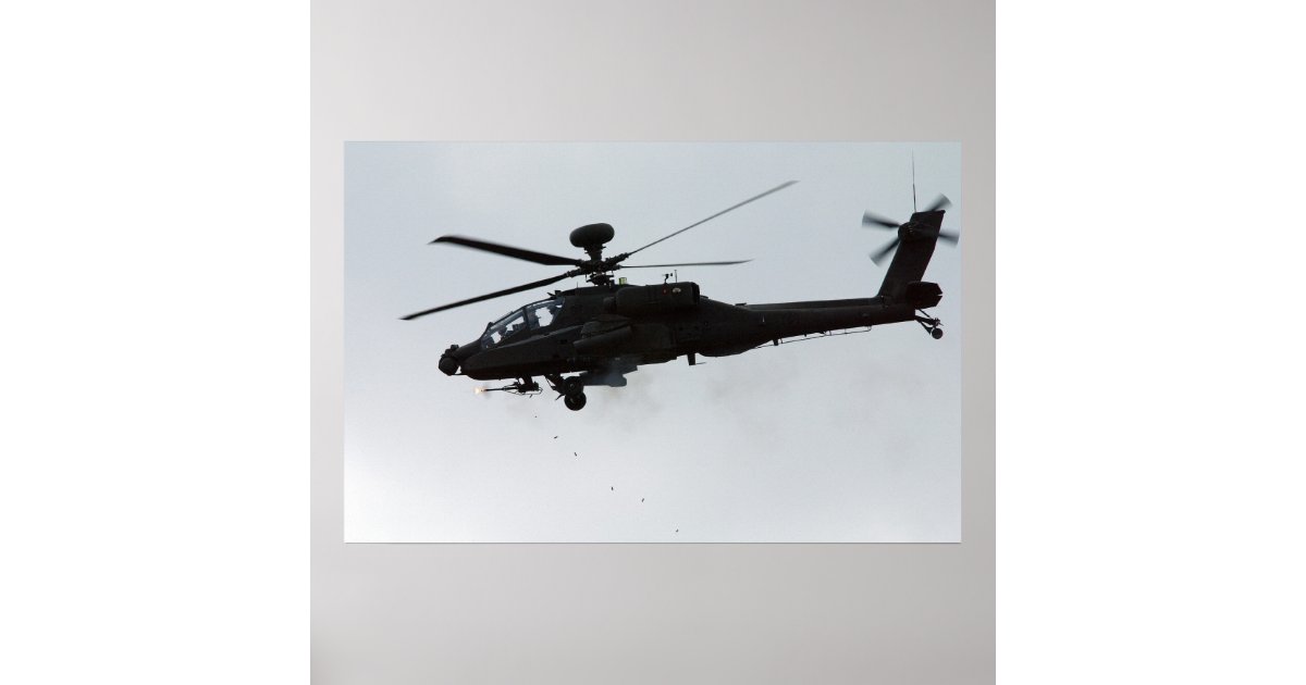 AH-64 Apache Poster | Zazzle