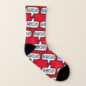 AHOJ! Czech Greeting, Hello, Hi, Czech Republic Socks | Zazzle