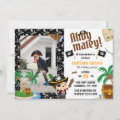 Ahoy Matey! Pirate Boys Birthday Invitation | Zazzle