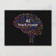 AI Practitioner of Artificial Intelligence Tech Postcard | Zazzle