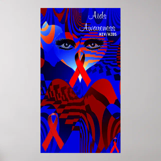 Aids Awareness, HIV/AIDS_Poster Poster | Zazzle