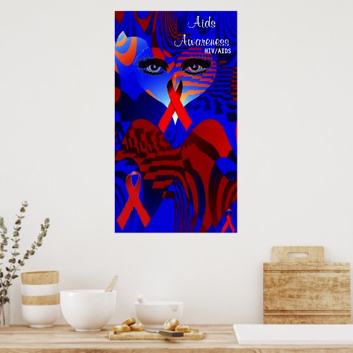 Aids Awareness, HIV/AIDS_Poster Poster | Zazzle