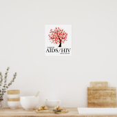 AIDS/HIV Tree Poster | Zazzle