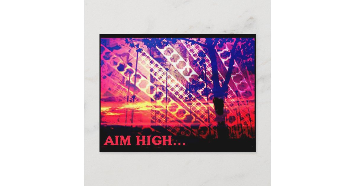 Aim High card | Zazzle