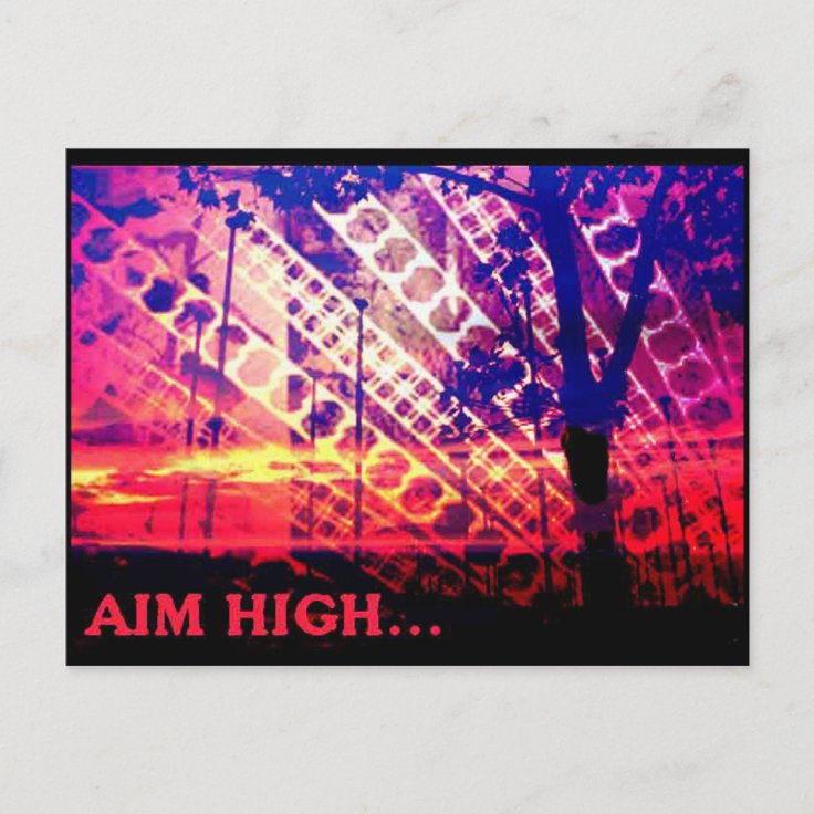 Aim High card | Zazzle
