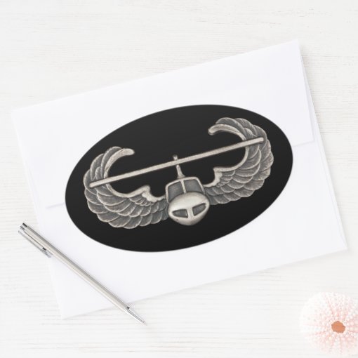 Air Assault Oval Sticker | Zazzle