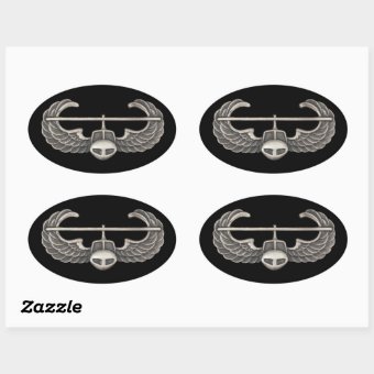 Air Assault Oval Sticker | Zazzle