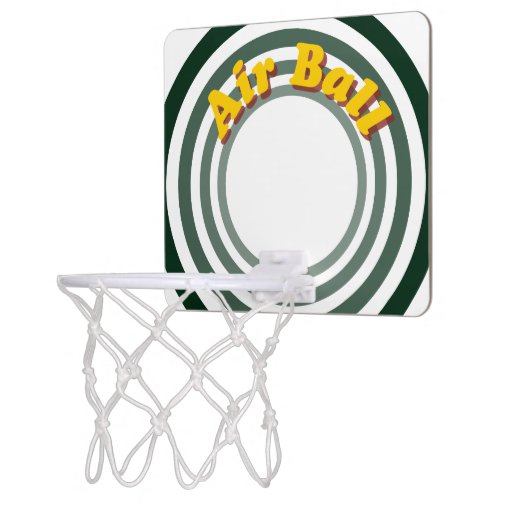Air Ball - 7 - Mini Basketball Hoop | Zazzle