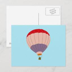 Air Balloon Postcard | Zazzle