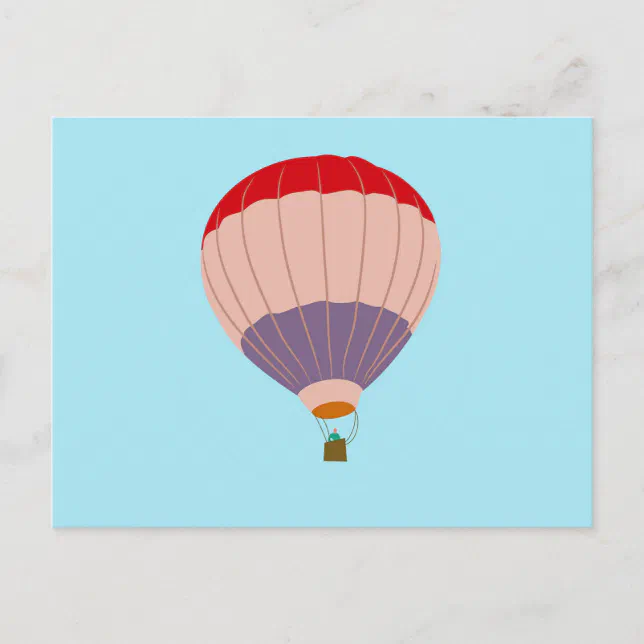 Air Balloon Postcard | Zazzle