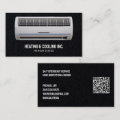 ️ Air Conditioning Custom QR Business Card | Zazzle