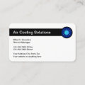 Air Conditioning Service Businesscards Business Card | Zazzle