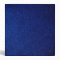 Air Force blue (USAF) Leather Elegant Monogram 3 Ring Binder | Zazzle