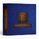 Air Force blue (USAF) Leather Elegant Monogram 3 Ring Binder | Zazzle