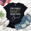 Air Force BMT Graduation Bound Military Front Back T-Shirt | Zazzle