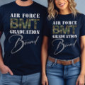 Air Force BMT Graduation Bound Military Front Back T-Shirt | Zazzle