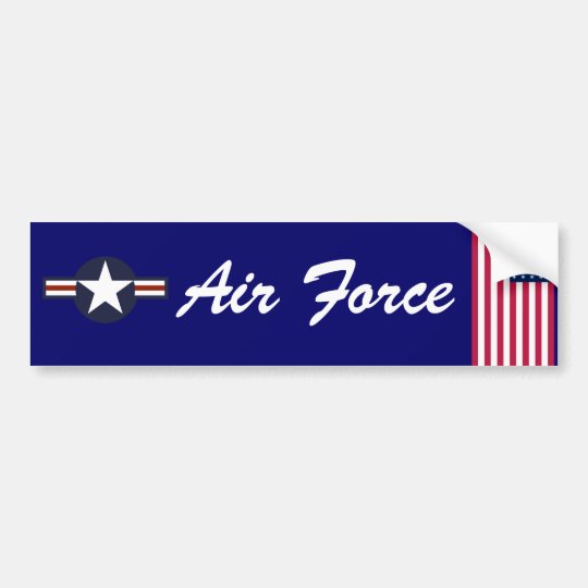 air force Bumper Sticker | Zazzle.com