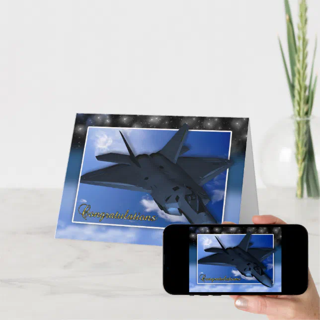 Air Force Commissioning Congratulations Card | Zazzle