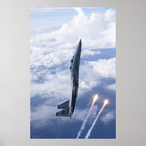 Air Force F-15 Eagle Poster | Zazzle