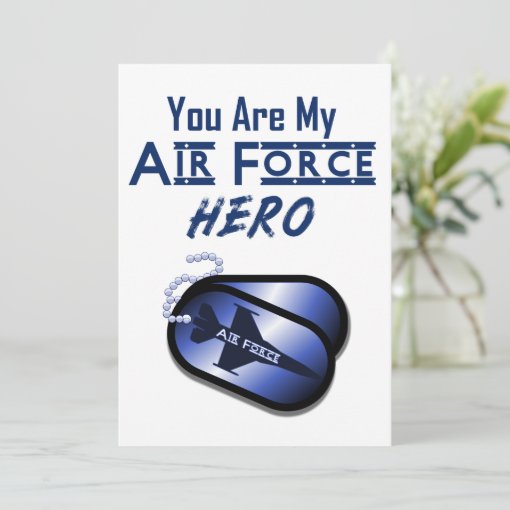 Air Force Greeting Card | Zazzle