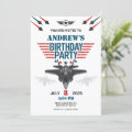 Air force jet fighter pilot Birthday Invitation | Zazzle
