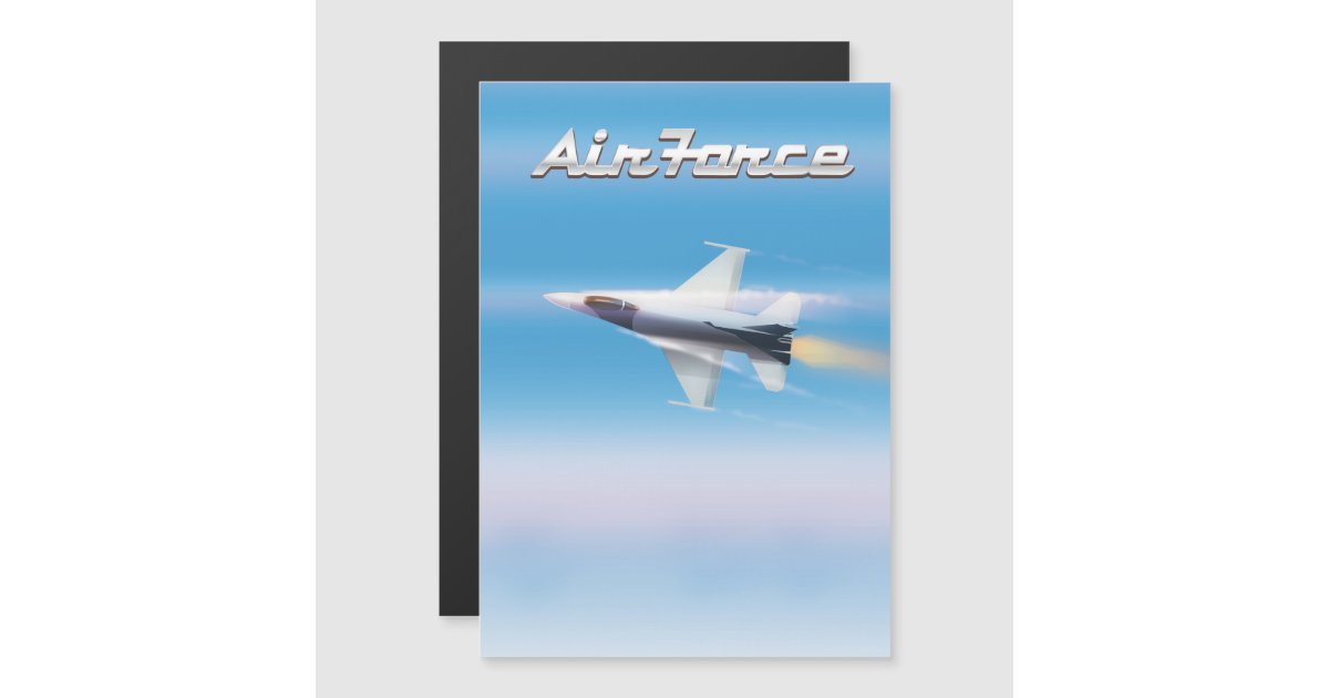 Air Force Jet Poster | Zazzle