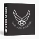 Air Force Logo - Black 3 Ring Binder | Zazzle