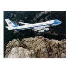 Air Force One above Mount Rushmore Postcard | Zazzle.com