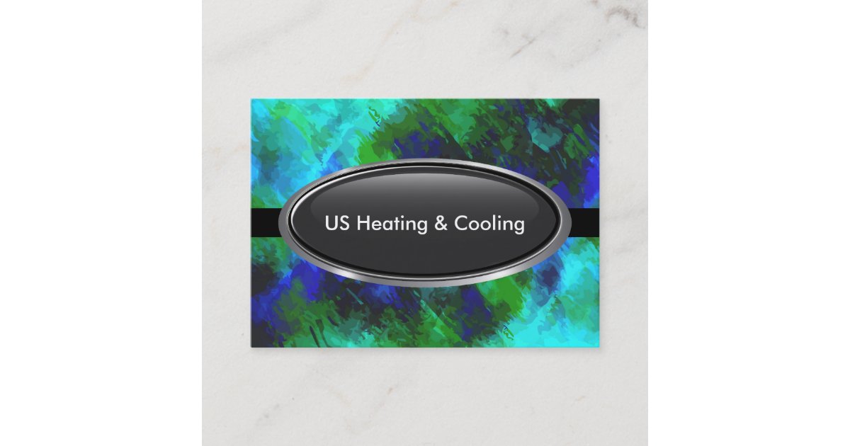 Air Heating And Cooling Business Card | Zazzle