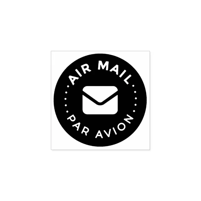 AIR MAIL PAR AVION Airmail Stamp Letter Letter mai | Zazzle