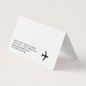 Air Plane | Flights Business Card | Zazzle