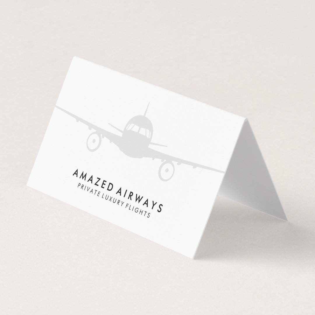 Air Plane | Flights Business Card | Zazzle