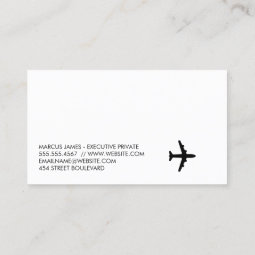 Air Plane | Take Off Business Card | Zazzle