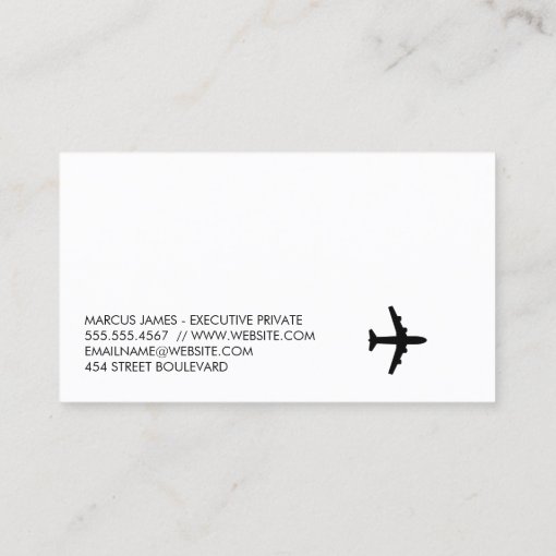 Air Plane | Take Off Business Card | Zazzle