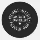 Air Traffic Controller Classic Round Sticker | Zazzle