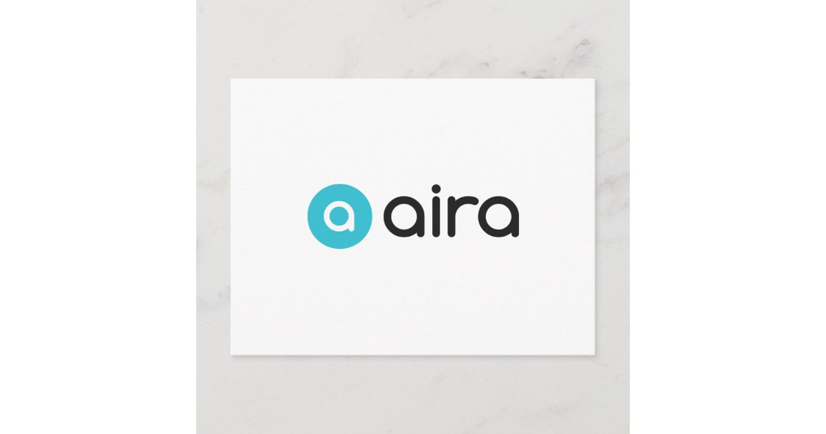 Aira Logo Postcard | Zazzle