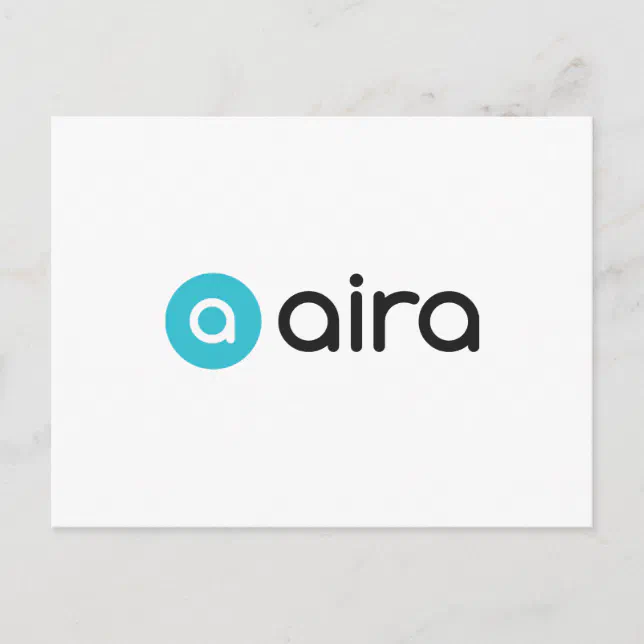 Aira Logo Postcard | Zazzle